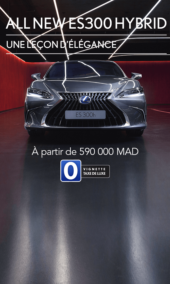 Bienvenue sur le site de Lexus Maroc.