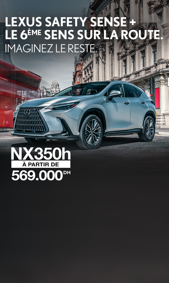 Bienvenue sur le site de Lexus Maroc.