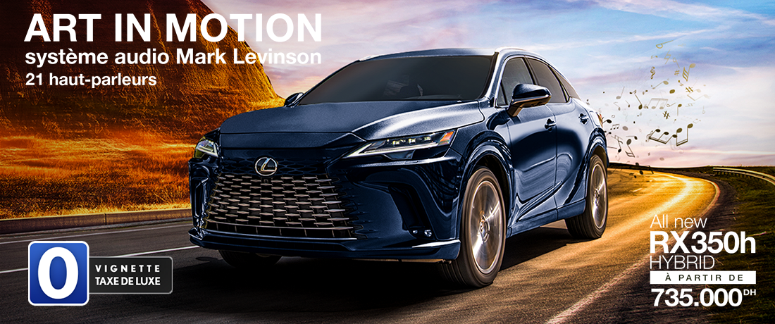 Bienvenue sur le site de Lexus Maroc.