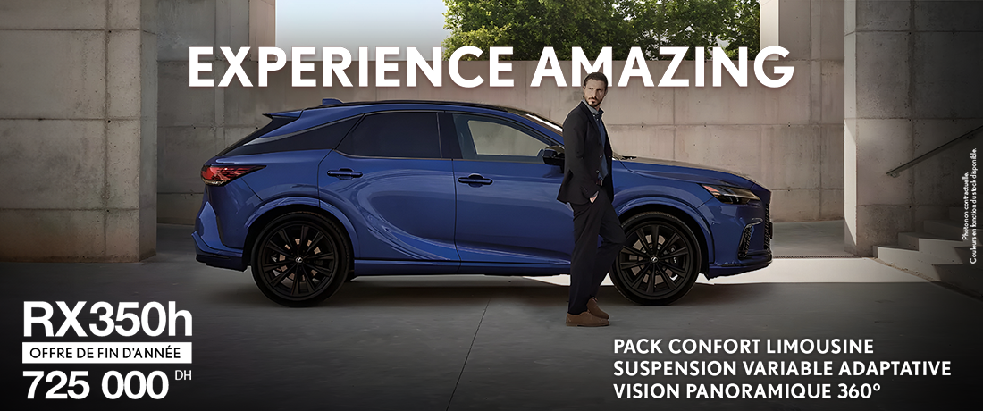 Bienvenue sur le site de Lexus Maroc.